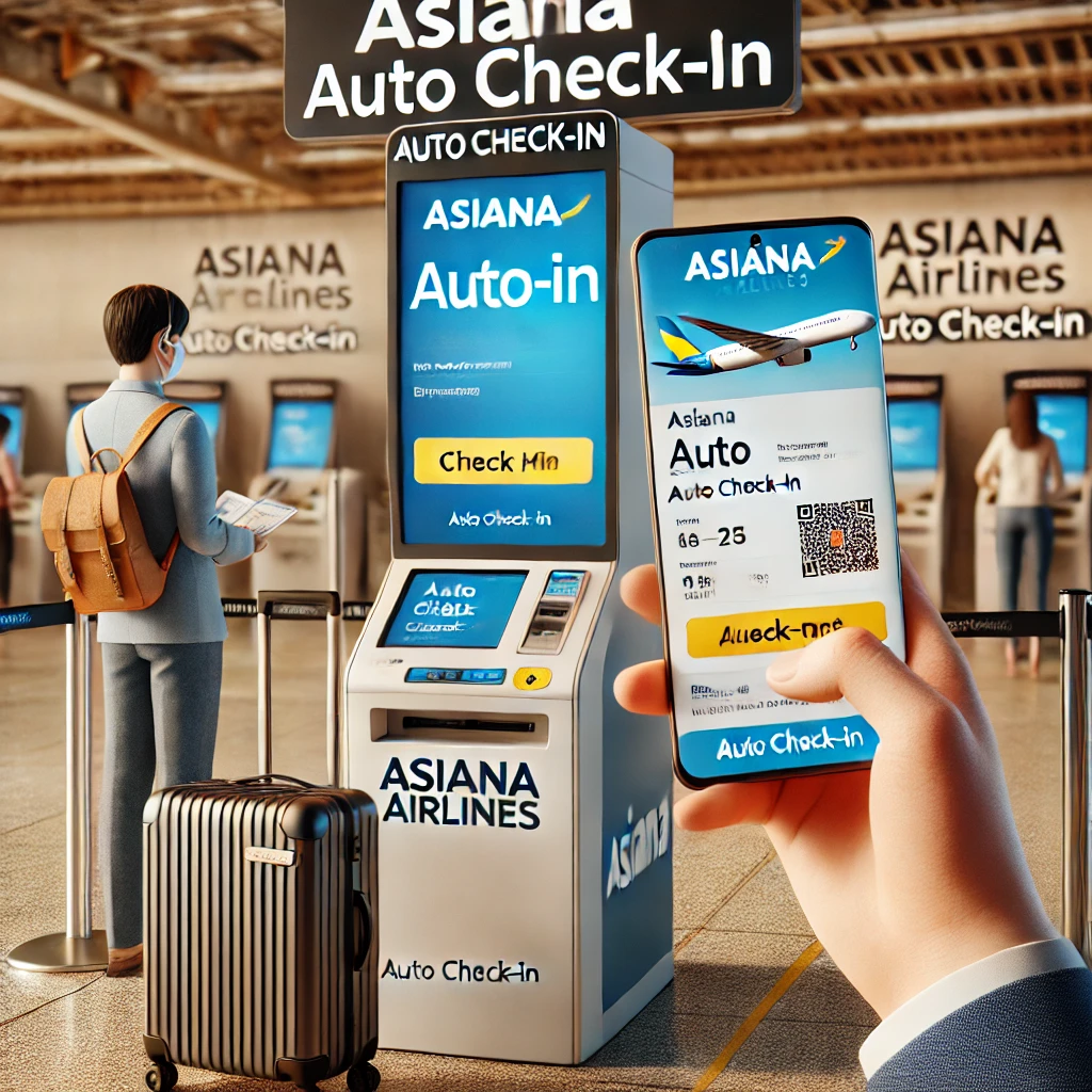 아시아나항공 오토체크인: 쉽고 빠른 탑승 준비 - 인사이트허브